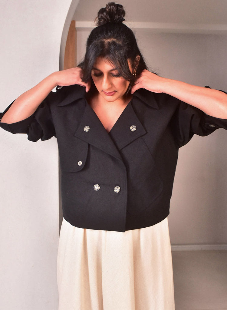 Zoey Short Jacket – NETE.IN