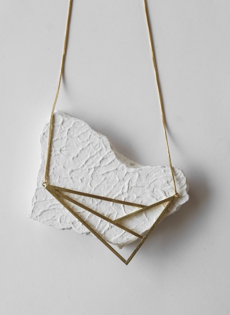 Line Art Necklace – NETE.IN