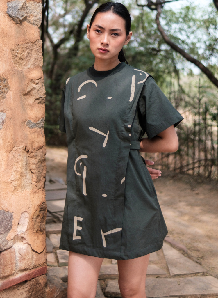 Rory Rib Line Dress – NETE.IN